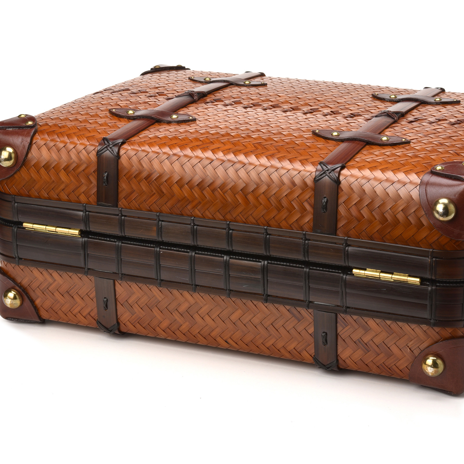 BRAIDED BAMBOO SUITCASE | JAPANIQUE