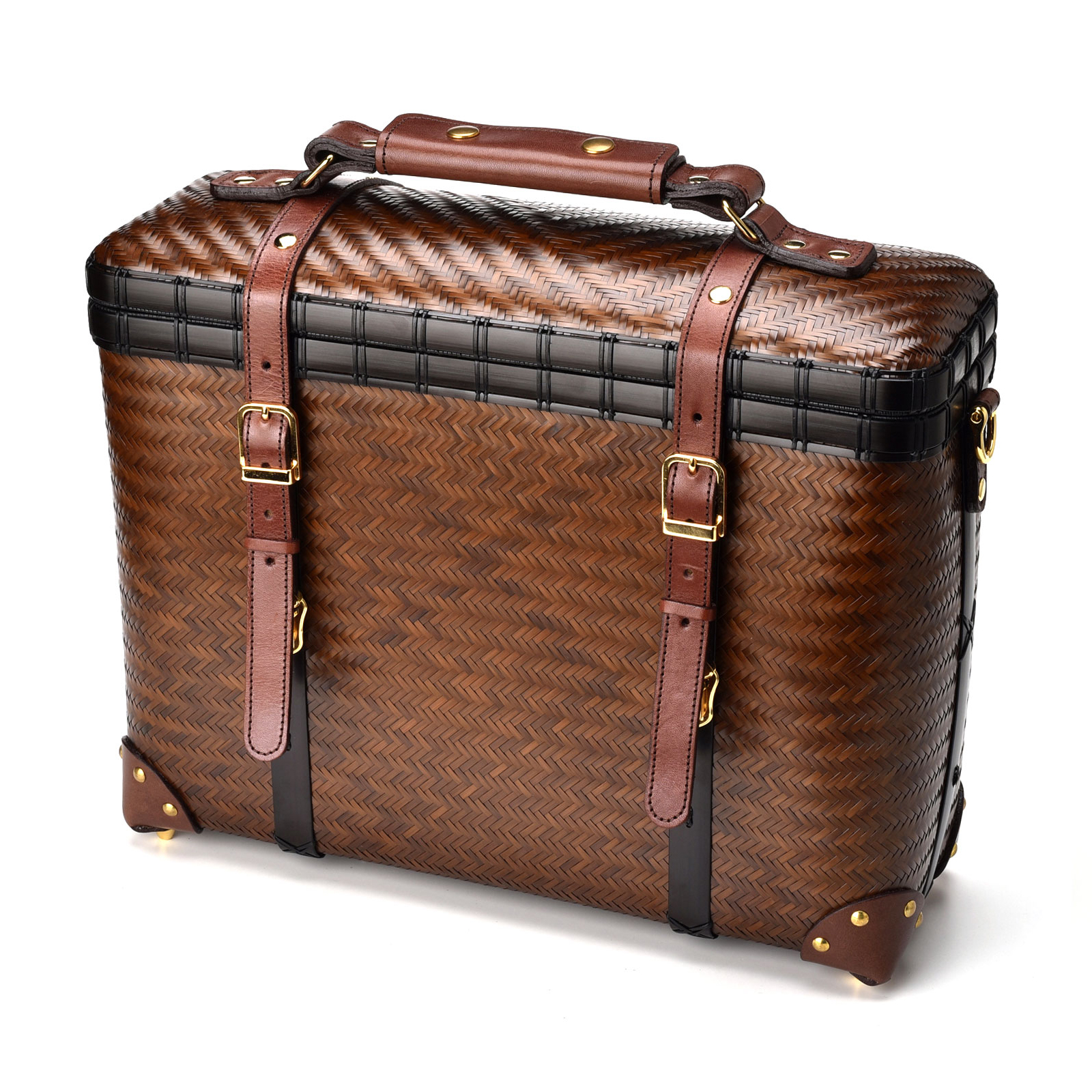 BRAIDED BAMBOO SUITCASE | JAPANIQUE